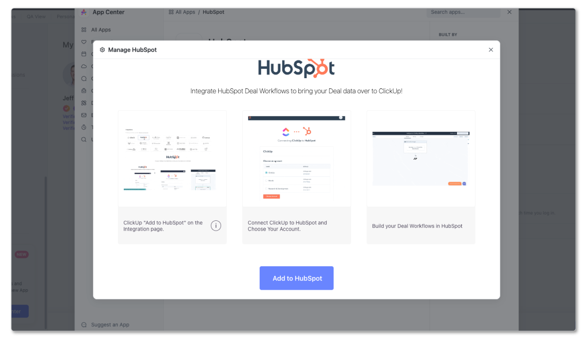 Streamline Client Onboarding With the ClickUp + HubSpot Integration